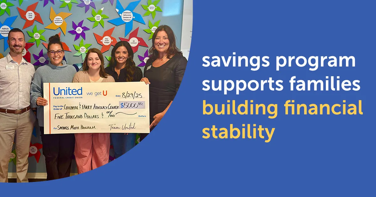 United FCU Empowers Women Through $5K Savings Match Donation to CFAC ...